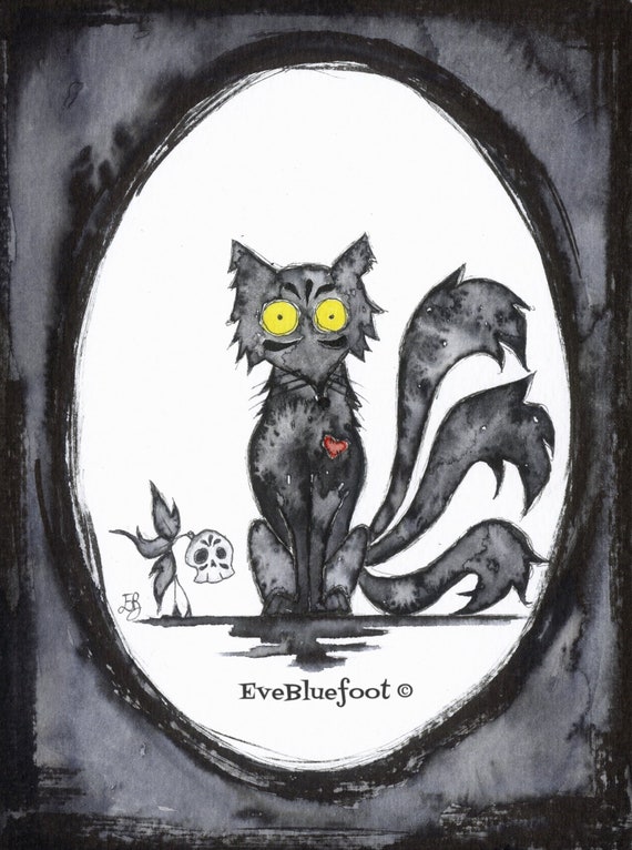 White Three Tailed Fox