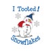 Toilet Paper Design Snowman I Tooted Snowflakes Snowman Christmas ...