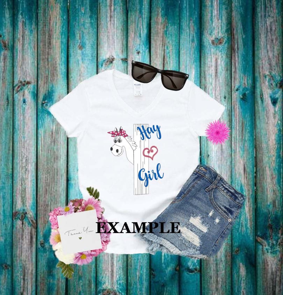 Horse Hay Girl Hay Bandana Headband Hanky Hankerchief Mostly Outline ...