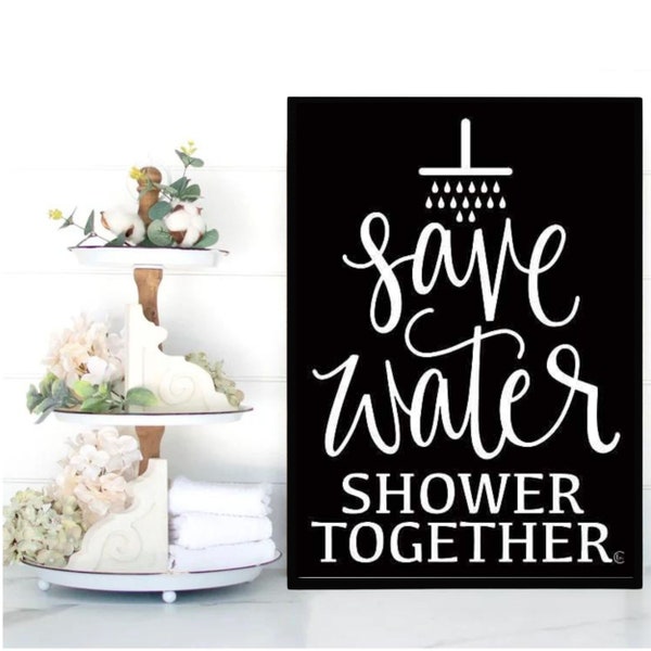 Save Water Shower Etsy