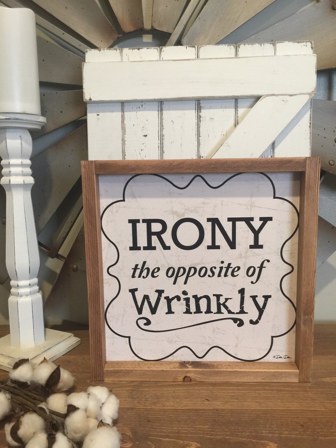 Laundry Room Décor Irony is the Opposite of Wrinkly Print - Etsy
