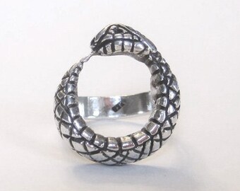 Snake Eating Ring - Etsy