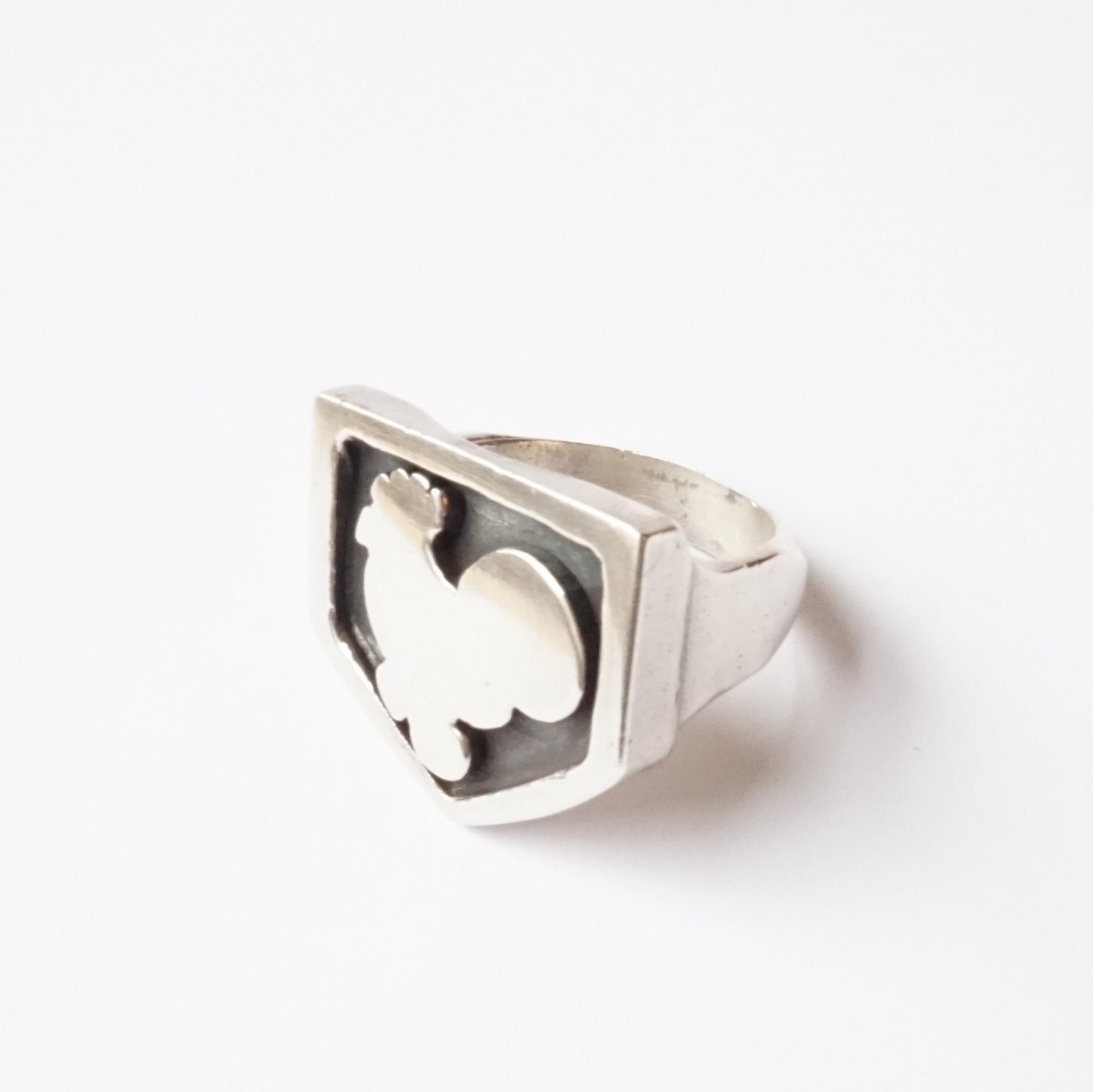 Bague de coq de poulet en argent sterling coq poulet coq de - Etsy France