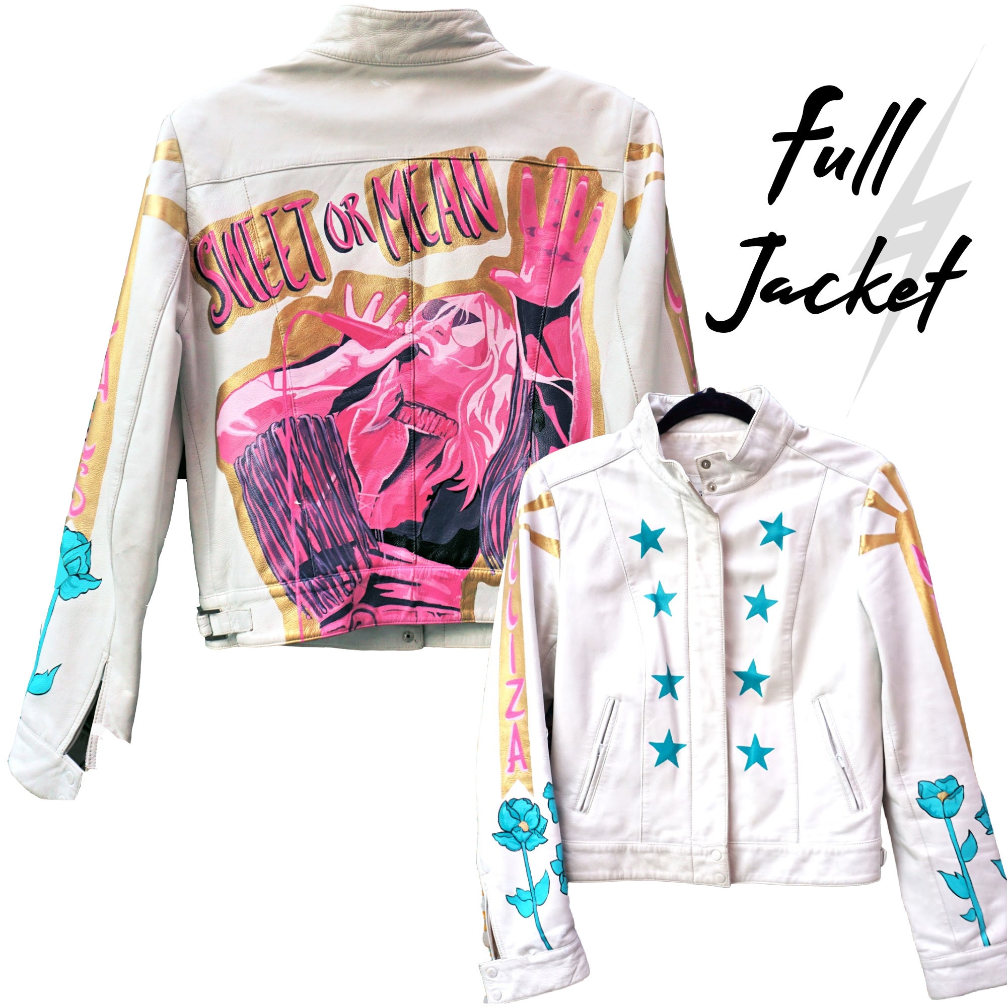 Custom Hand Painted Jacket/ MADE TO ORDER / Handpainted - Etsy