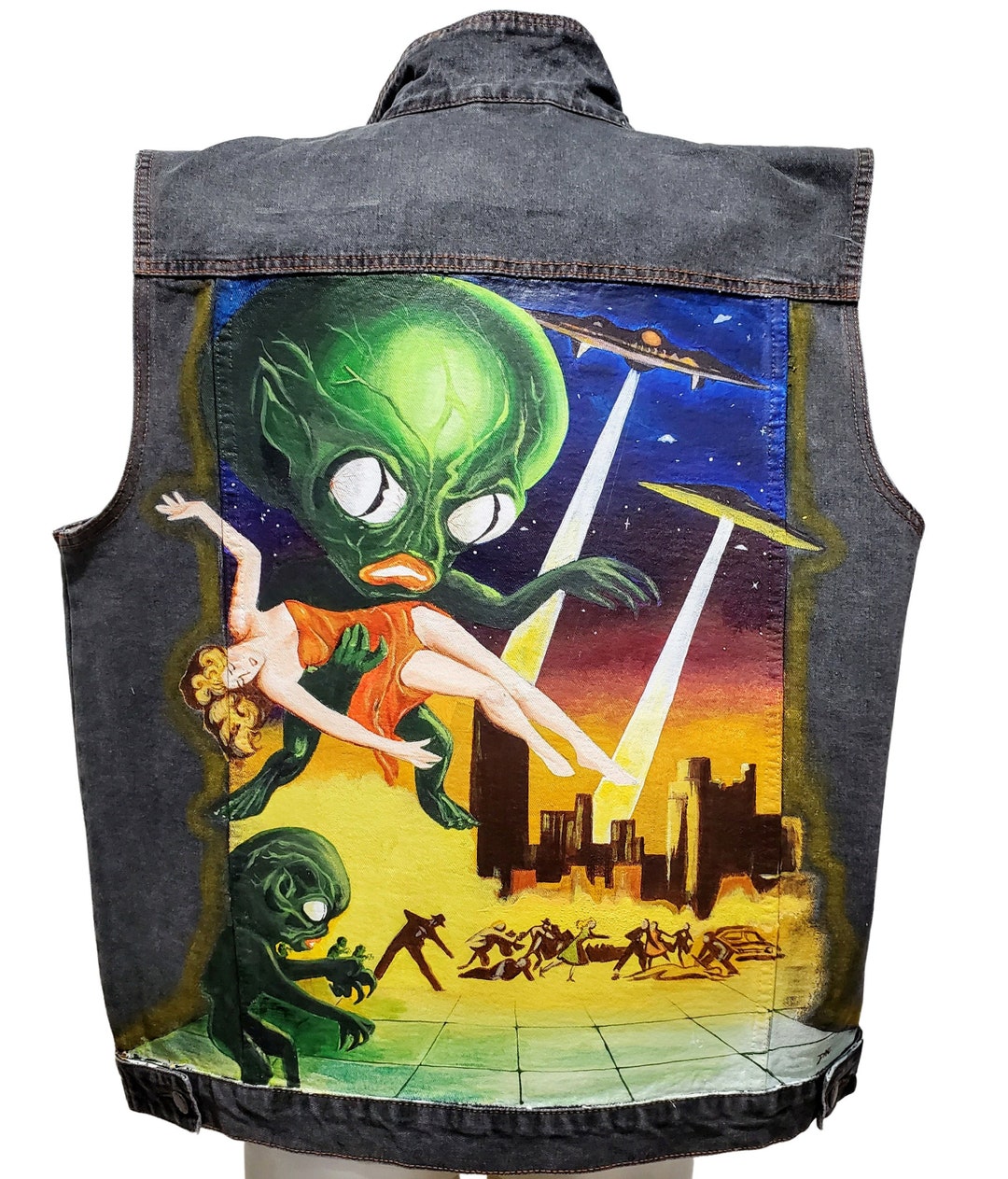 Custom Hand Painted Jacket/ MADE TO ORDER / Handpainted Jacket, Coat ...