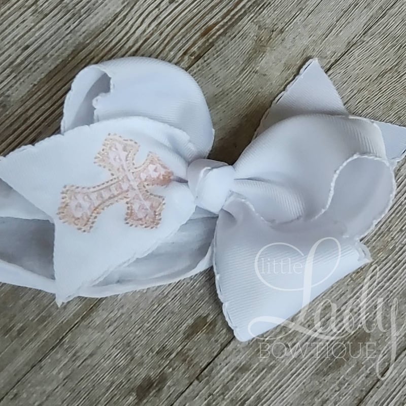 Easter Cross Bow Headband - Etsy