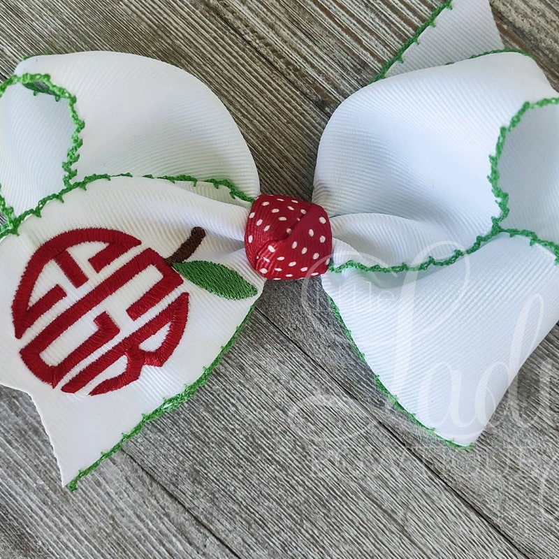 Apple Monogram - Etsy