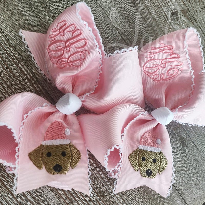 Puppy Girl Hairbows - Etsy
