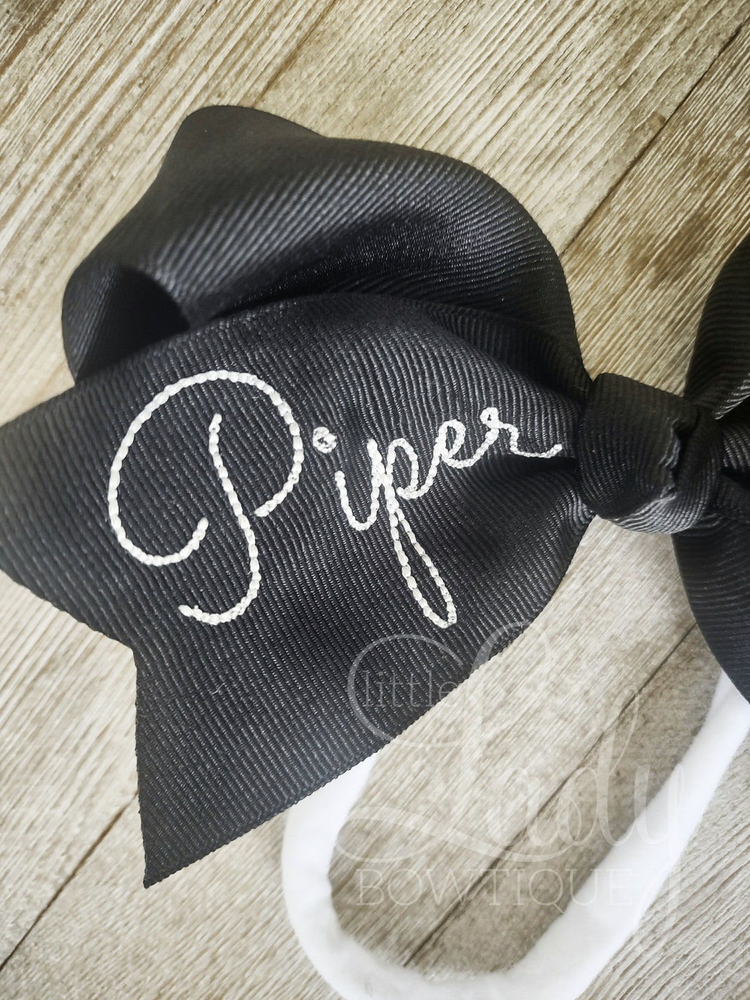 Monogrammed Hairbow- Hair Bow With Name- Custom Hairbows-personalized ...