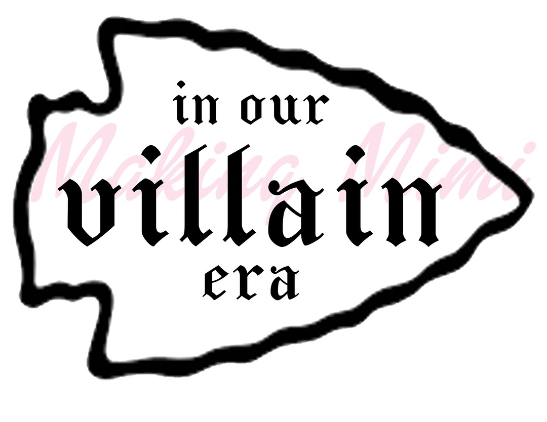 Chiefs in Our Villain Era Png - Etsy