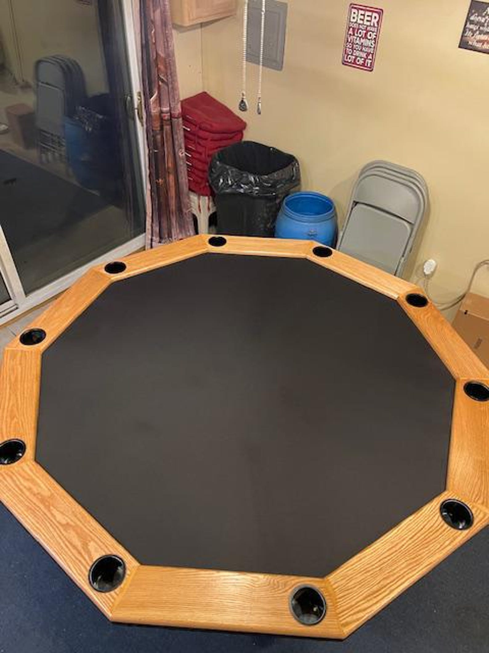 Custom Poker Table Cover: Speed Cloth Overlay for Professional Table ...