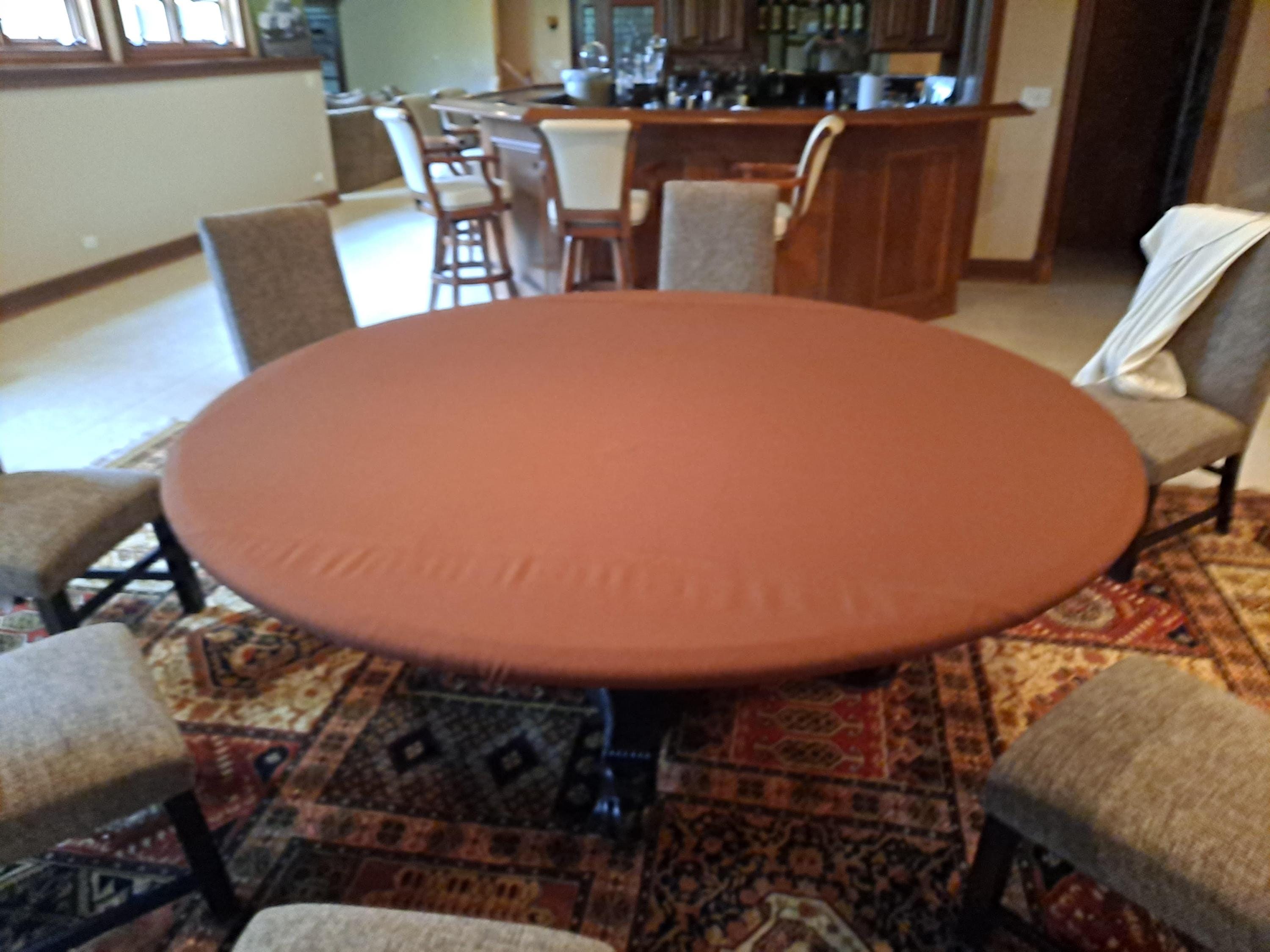 Custom Poker Table Cover: Speed Cloth Overlay for Professional Table ...