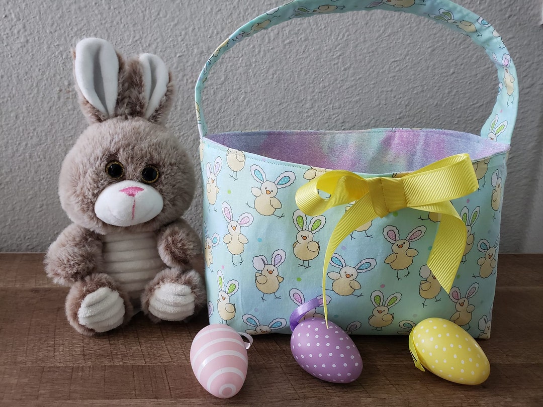 Chick Bunny Easter Basket - Etsy
