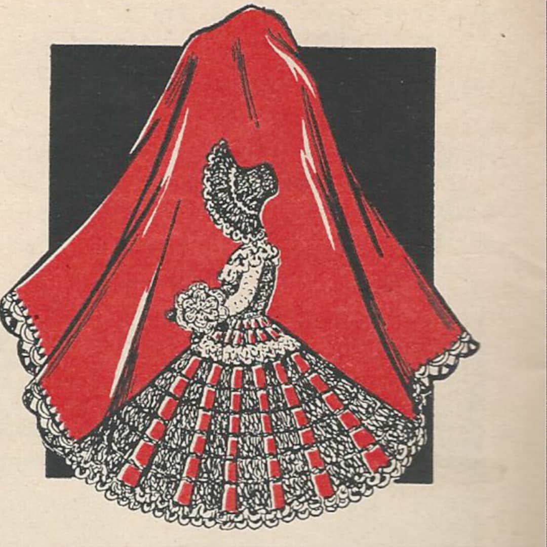 PDF - Colonial Lady Crochet Handkerchief Trim - INSTANT DOWNLOAD - Etsy