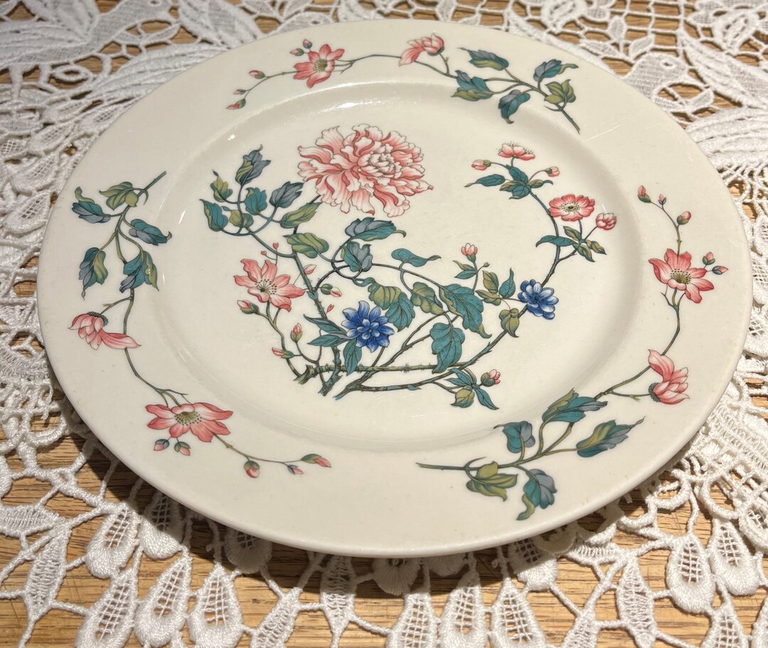 Syracuse China Floral Plate - Etsy