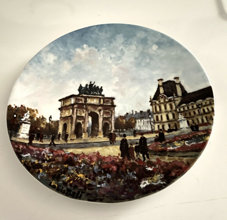 Louis Dali Limoges Collector Plate - Etsy