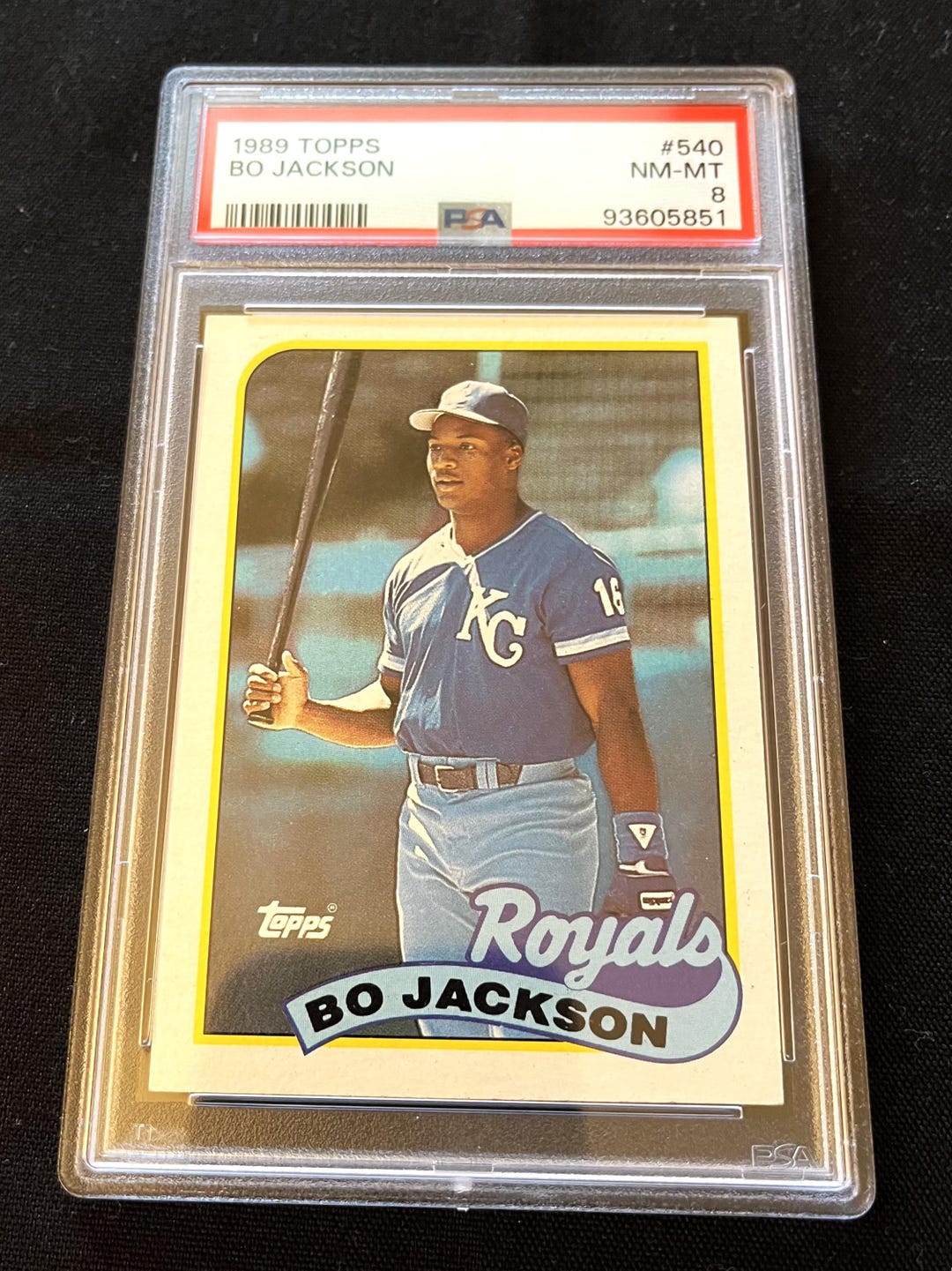 1989 Topps #540 Bo Jackson Card - Etsy