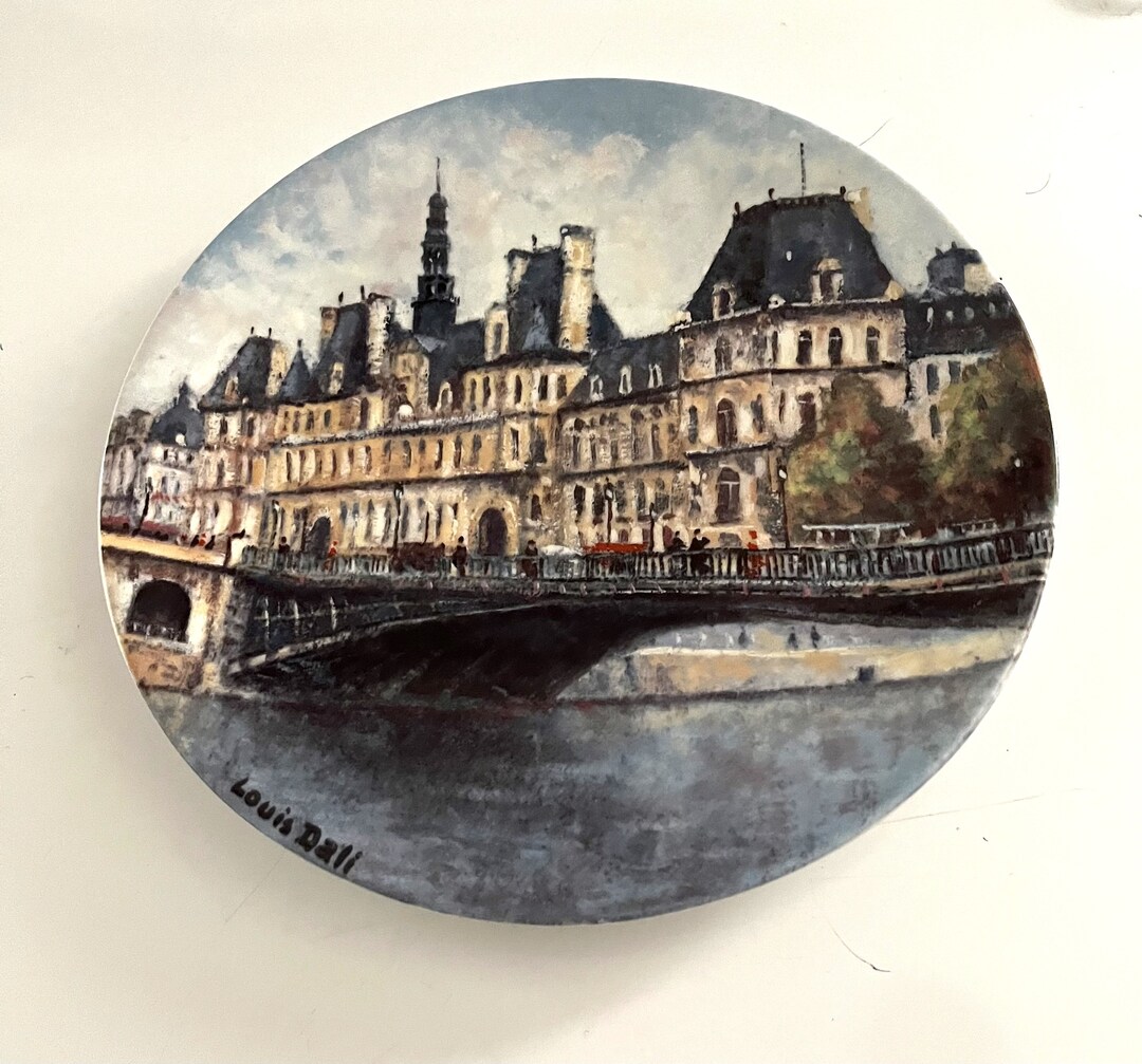 Louis Dali Limoges Collector Plate - Etsy