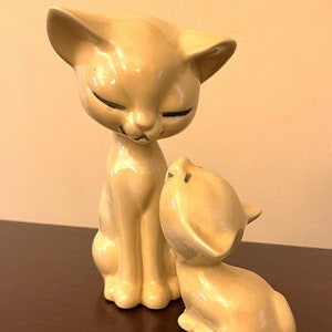 Vintage Mcnee Ceramic Cat Figurine - Etsy