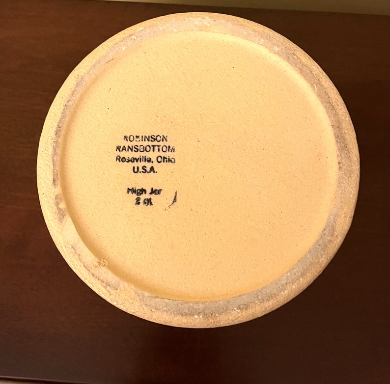 Robinson Ransbottom 2 Quart High Jar Crock - Etsy