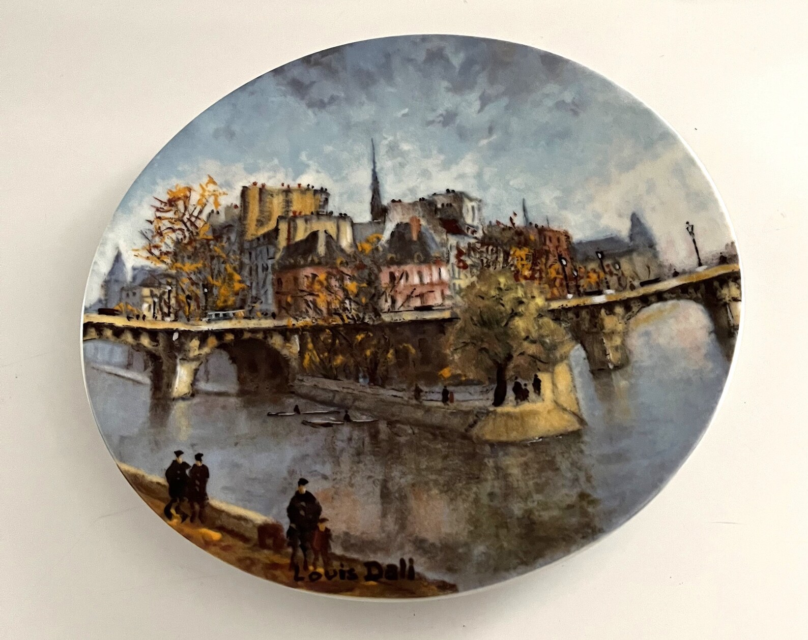 Louis Dali Limoges Collector Plate - Etsy