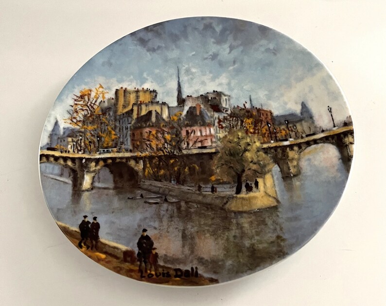 Louis Dali Limoges Collector Plate - Etsy