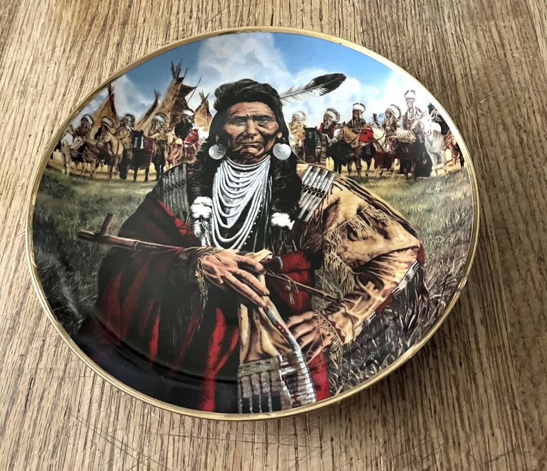 Chief Joseph Man of Peace Collector Plate - Etsy