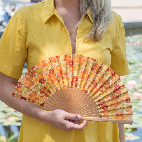Retro Hand Fan