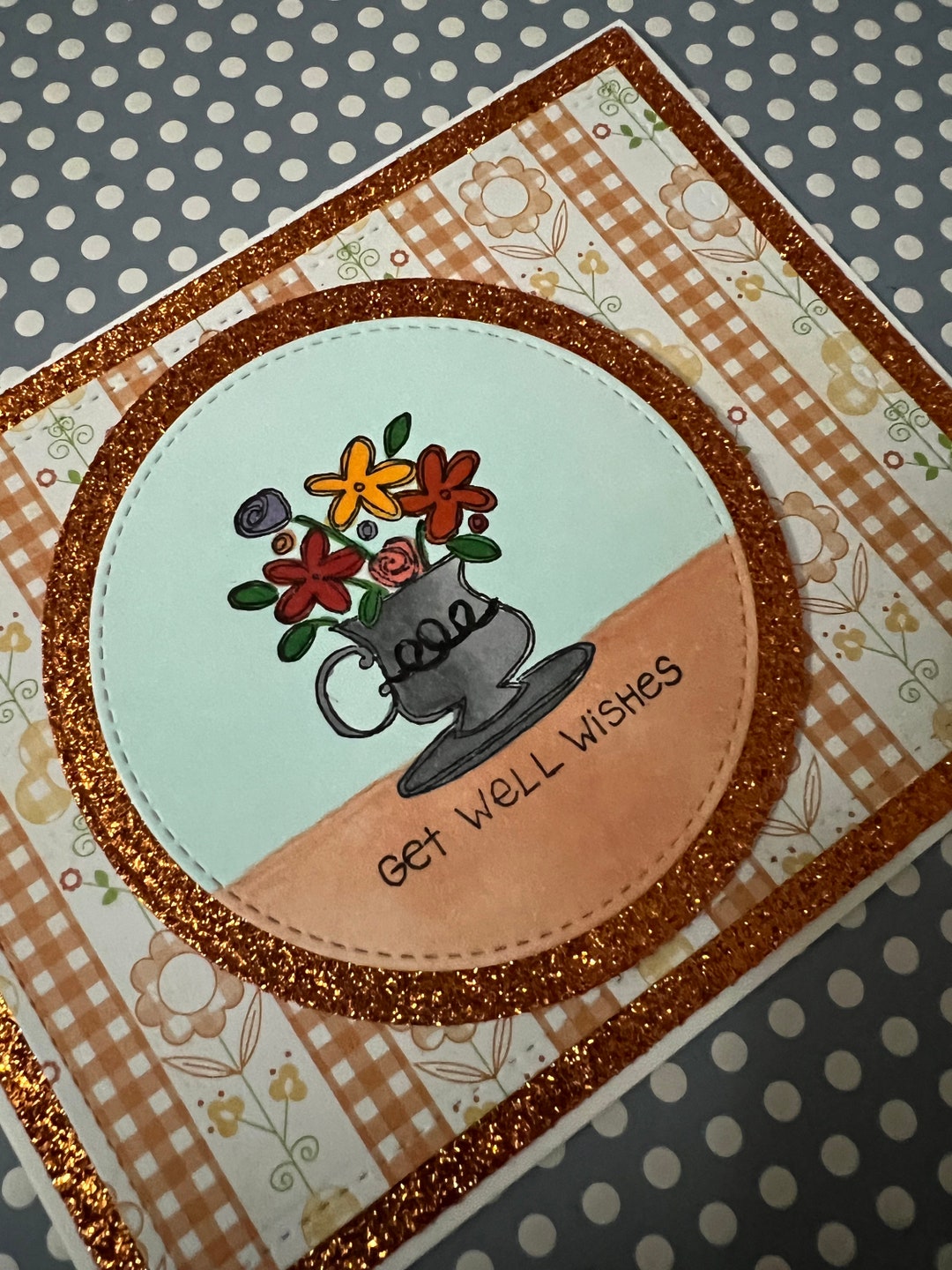Get Well Wishes - Get Well Card Made With Stampin' up Stamps - Etsy