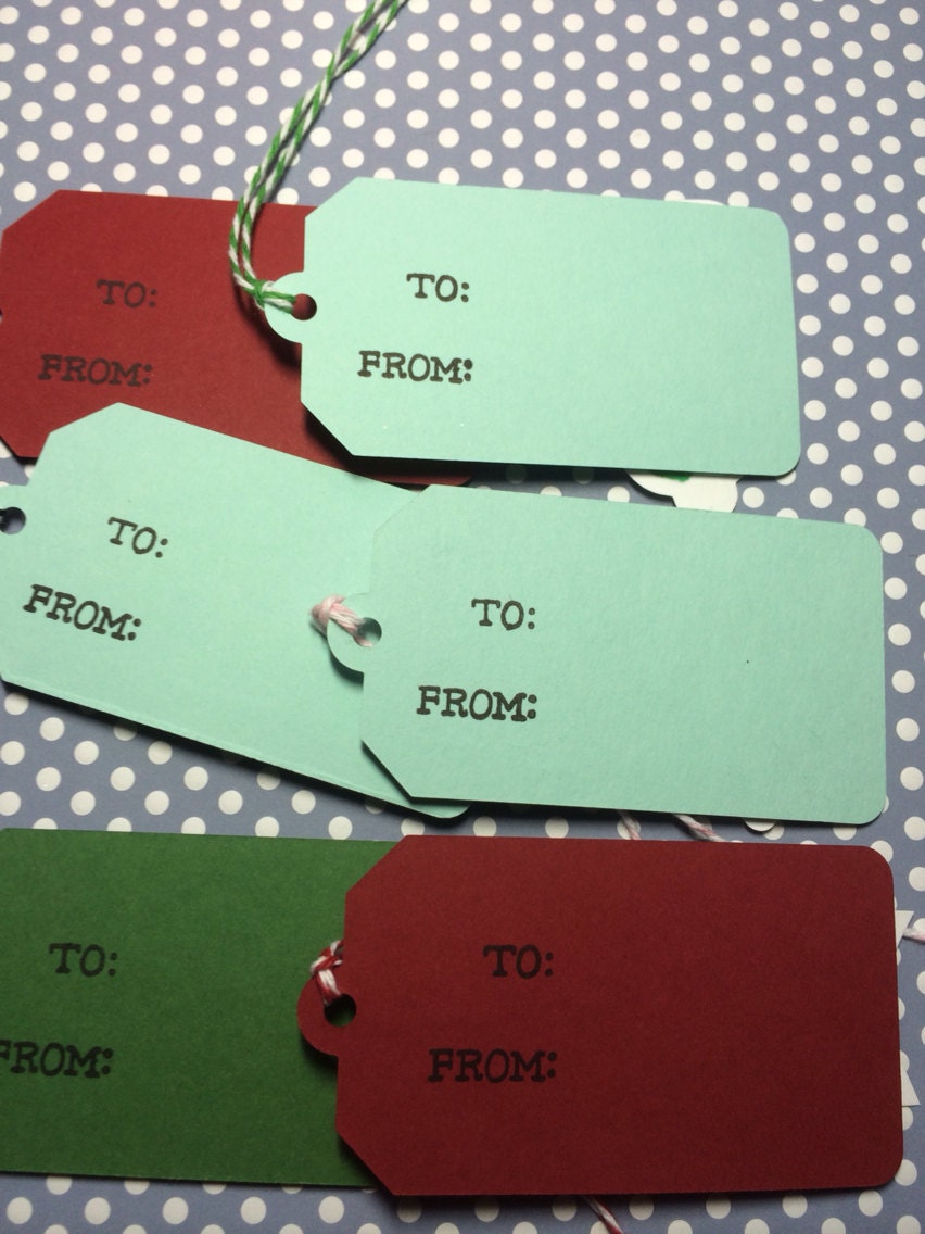 Christmas and Holiday Gift Tags 6 - Etsy
