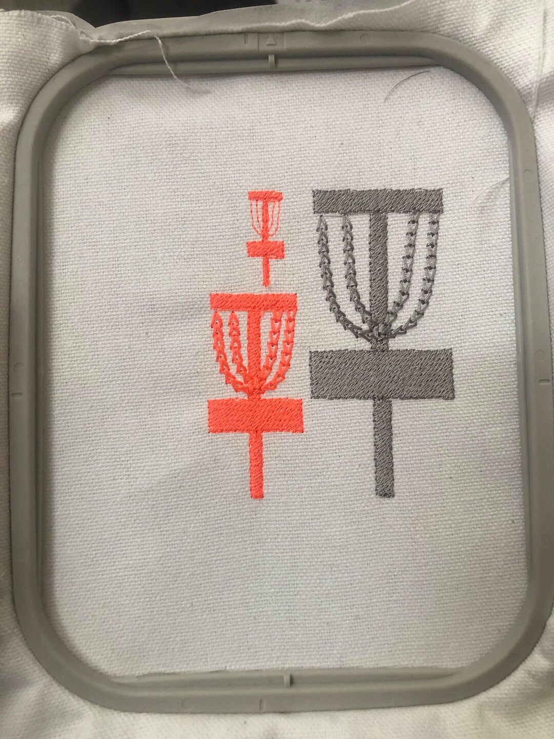 Disc Golf Embroidery Files - Multiple Formats (PES, SEW, Etc.) - Etsy