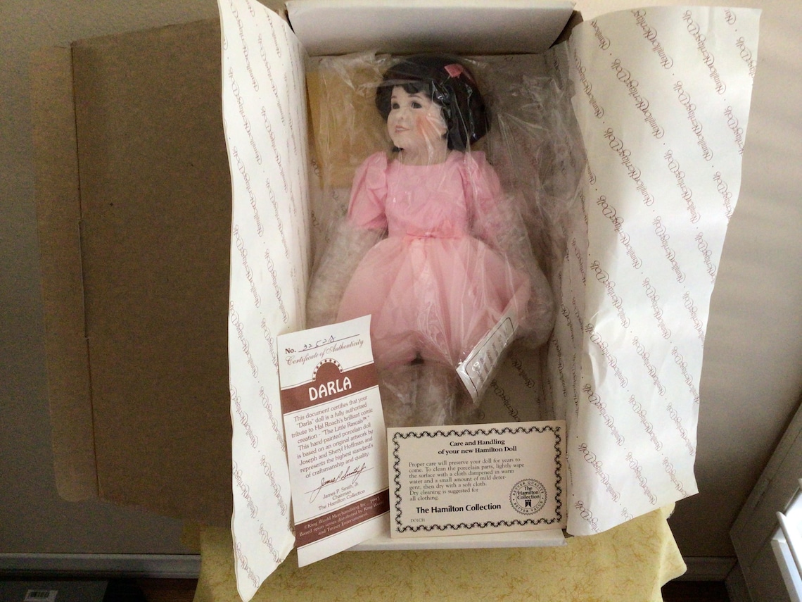 Vintage 1993 Little Rascals “darla” Hamilton Collection - Etsy