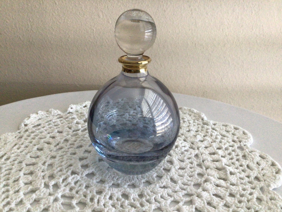 Vintage Illusions Glass Perfume Bottle Made in Italy - Etsy