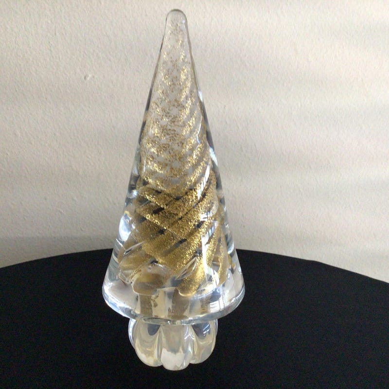 Glass Christmas Tree - Etsy
