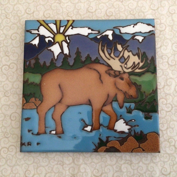 Ceramic Tile Trivet - Etsy