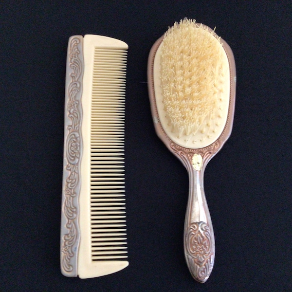 Comb and Brush Set - Etsy