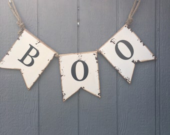 Boo Banner - Etsy