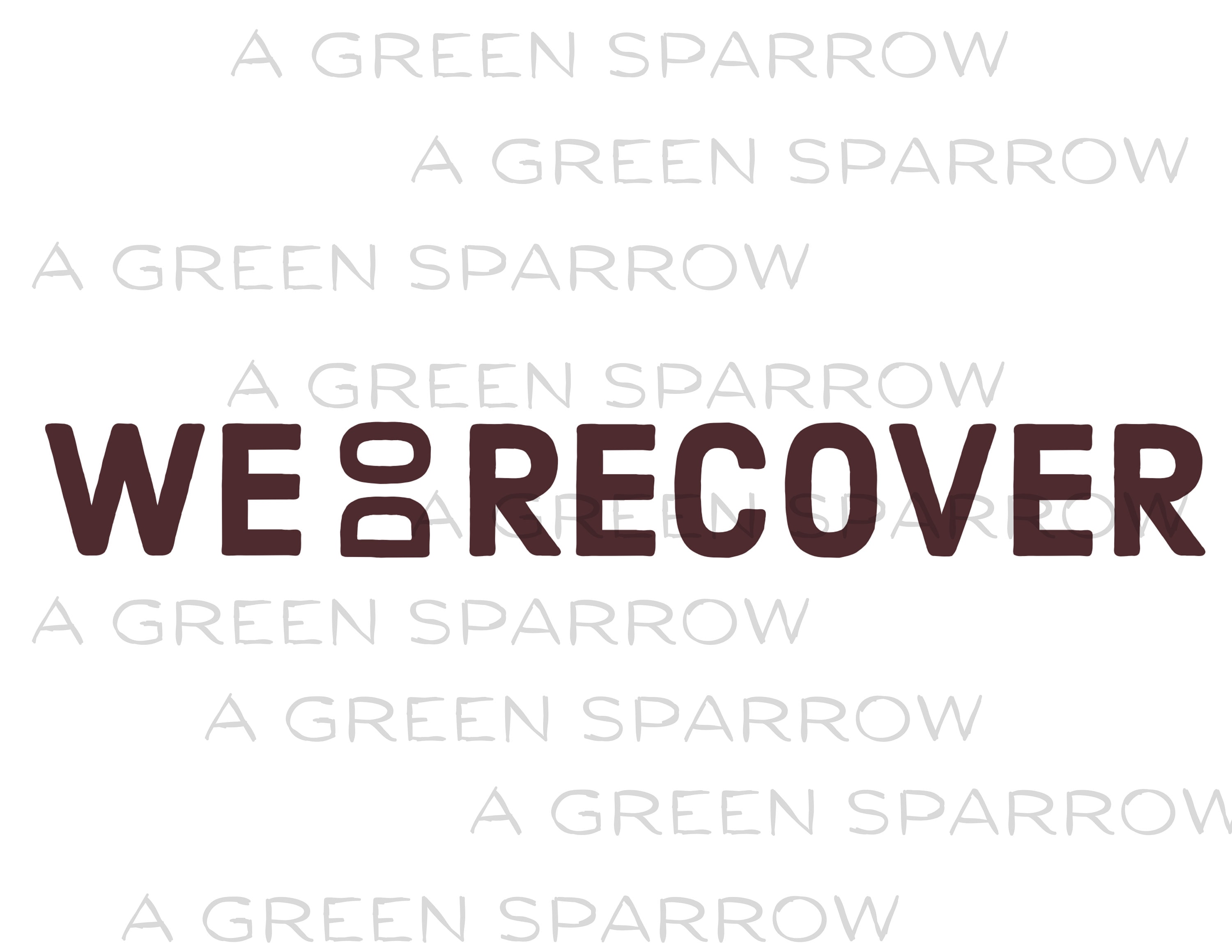 We Do Recover Png AA NA Sobriety Recovery Instant Digital Download ...