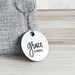 Grace & Hustle Engraved Keychain | Laser Cut Acrylic | Gift | Hand ...