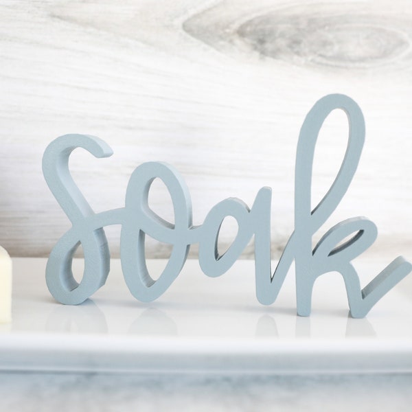 Soak Sign - Etsy