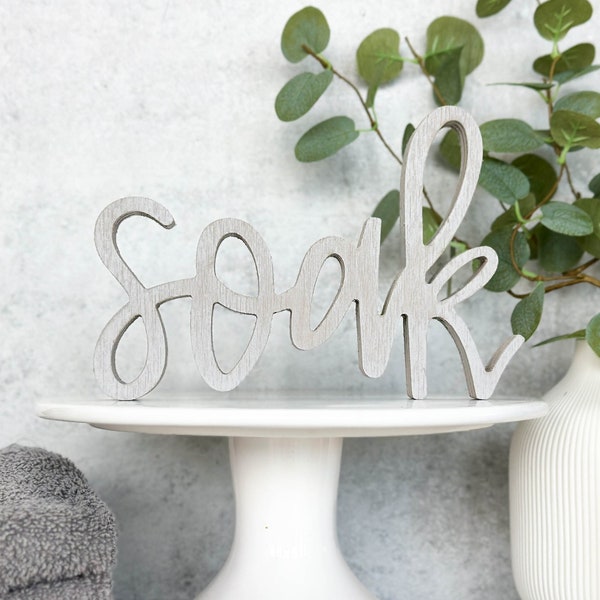 Soak Sign - Etsy