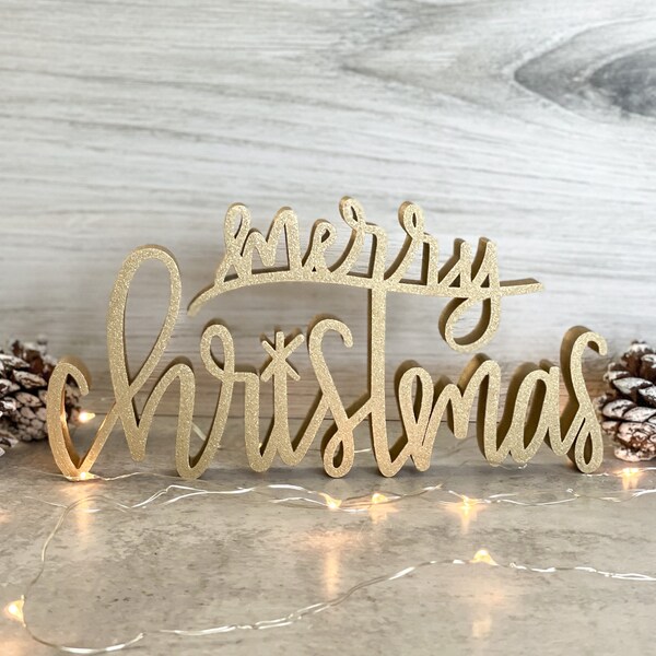 Christmas Mantel Signs - Etsy