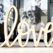 Hello Sign Decor Self Standing Perfect for the Home Display on a Mantel ...