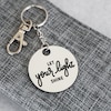 Individual Letter Keychain With Mini Tassels Acrylic Initial Keychain ...