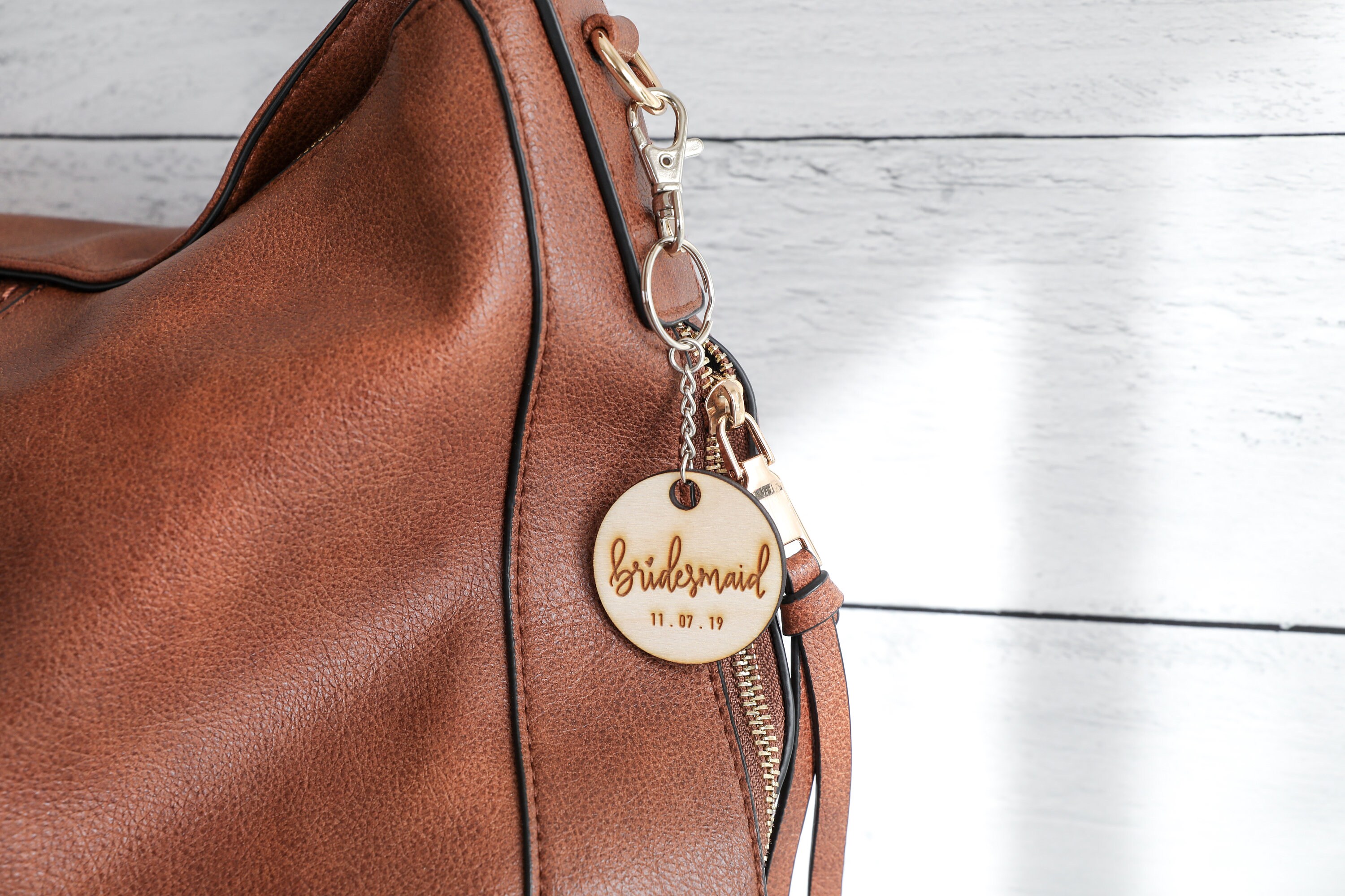 Bridal Party Keychain Personalized Bridesmaid Maid of | Etsy