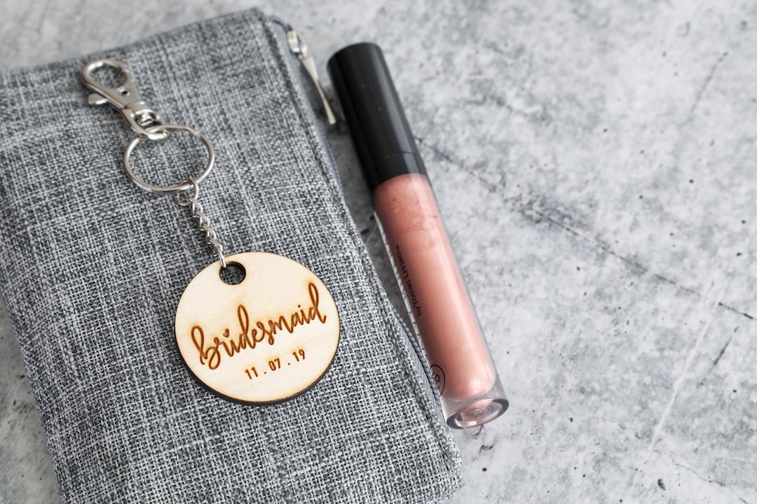 Bridal Party Keychain Personalized | Bridesmaid, Maid of Honor, Matron ...