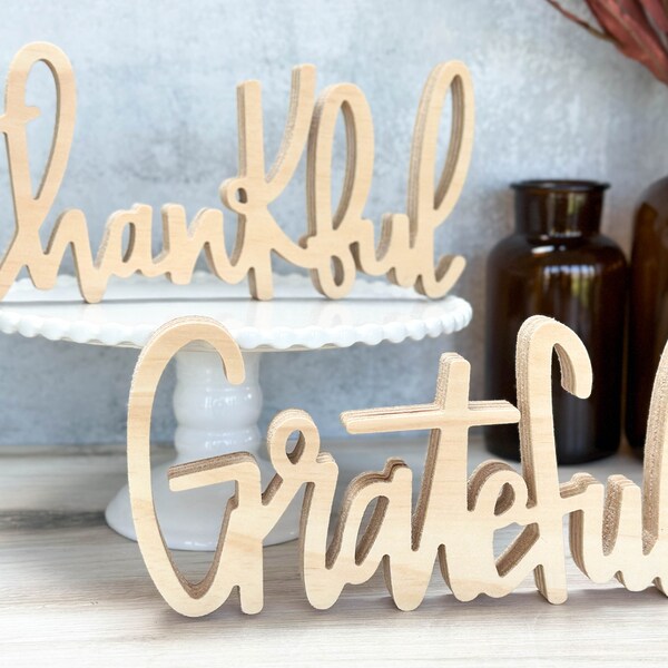 Grateful Sign - Etsy