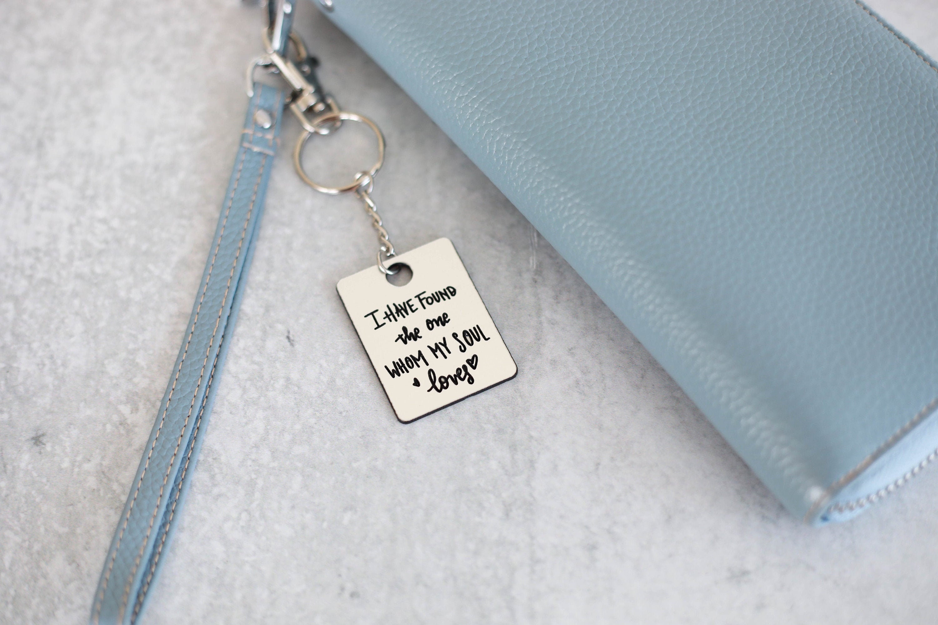 Song of Solomon Keychain | Hand-lettered | Anniversary Gift | Found the ...