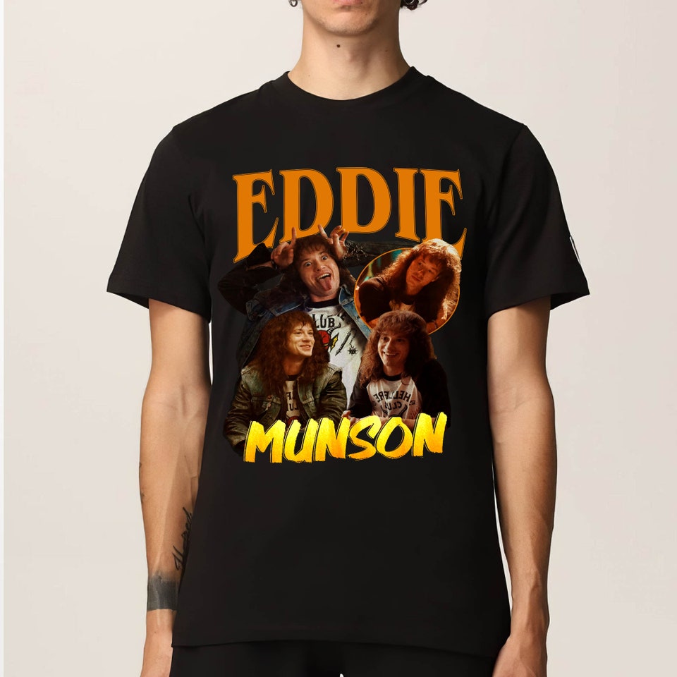 Eddie Munson Shirt, Eddie Stranger Things, Eddie Munson Stranger Things ...
