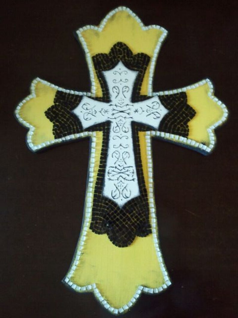 Awesome Mosaic Stacked Cross - Etsy